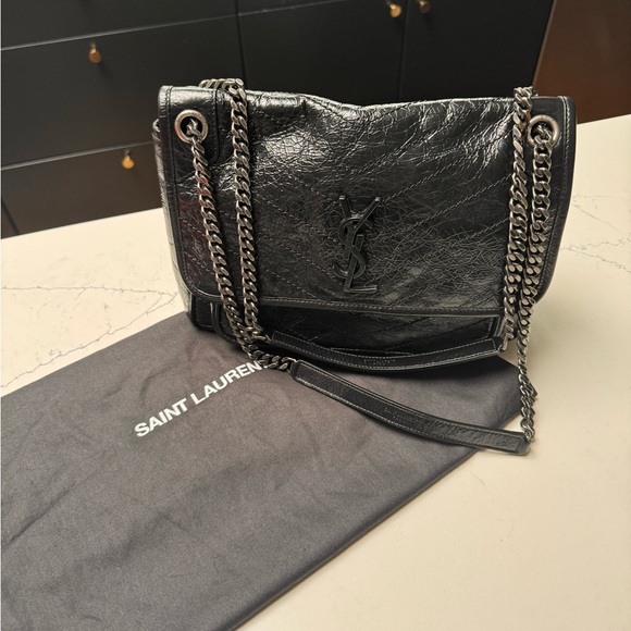 Yves Saint Laurent | Bags | Ysl Nikki Medium Bag Dust Bag And Paperwork ...